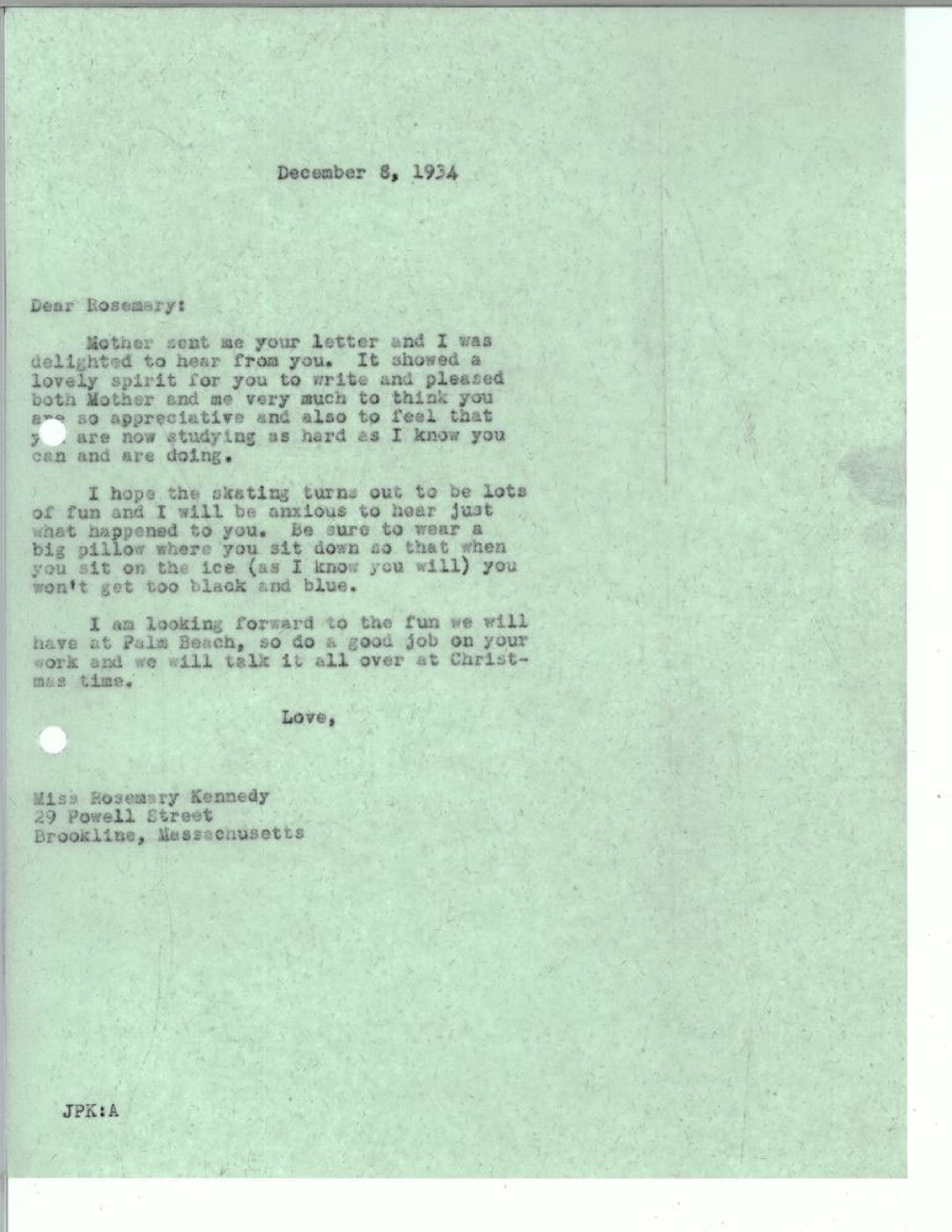 Photographs and Letters Joseph P. Kennedy Sr. Lesson Plan - John ...