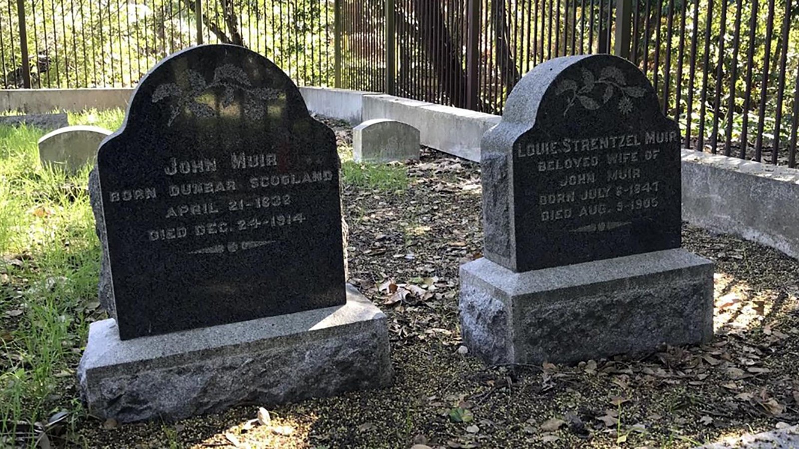 Gravesite Tour - John Muir National Historic Site (U.S. National Park ...