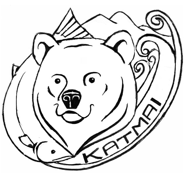 Coloring - Katmai National Park & Preserve (U.S. National Park Service)