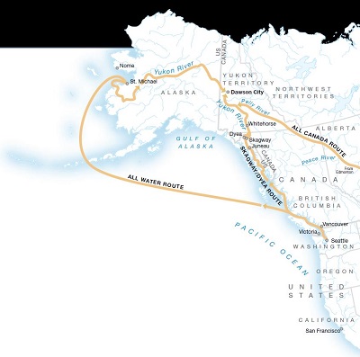 Klondike Gold Rush Maps - Klondike Gold Rush National Historical Park ...