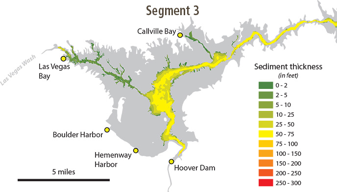 Sedimentation Lake Mead - Lake Mead National Recreation Area (U.S ...