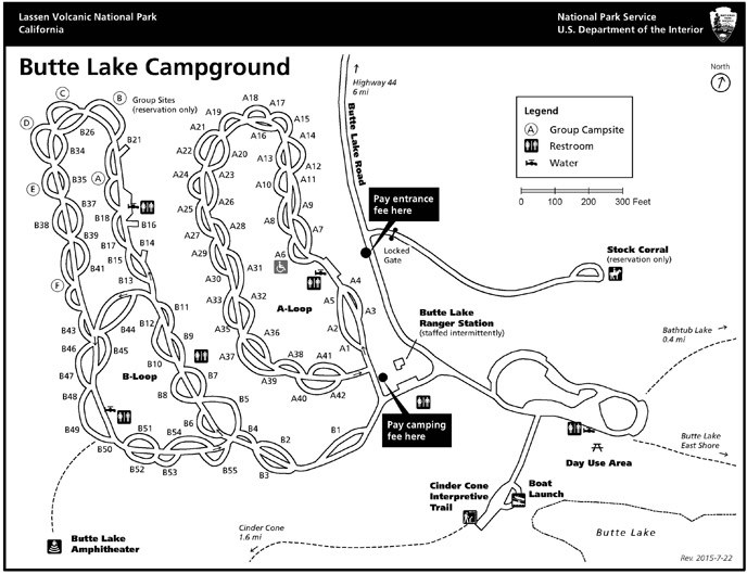 Butte Lake Campground - Lassen Volcanic National Park (U.S. National ...