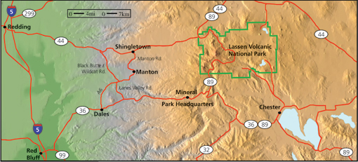 Maps - Lassen Volcanic National Park (U.S. National Park Service)