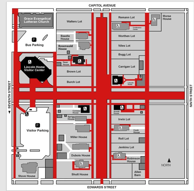 Physical Accessibility Maps - Lincoln Home National Historic Site (U.S ...