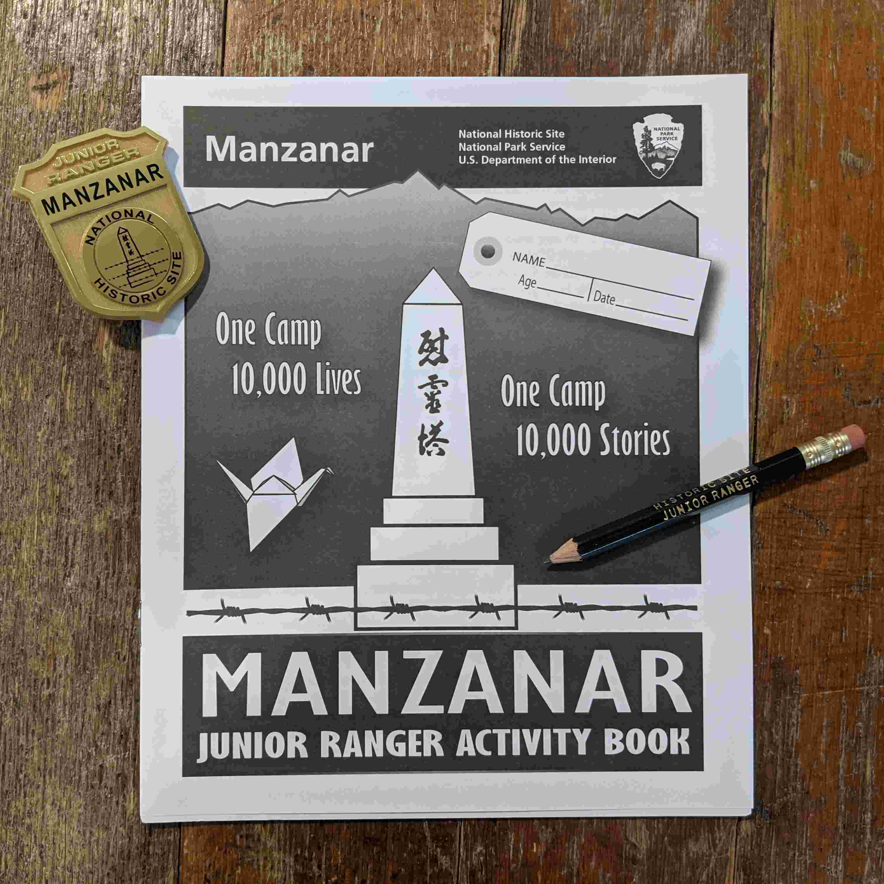 Junior Ranger - Manzanar National Historic Site (U.S. National Park ...