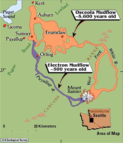 Volcanic Features - Mount Rainier National Park (U.S. National Park ...