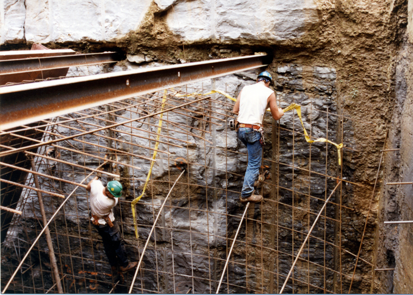 Construction of Double Arch Bridge - Natchez Trace Parkway (U.S ...