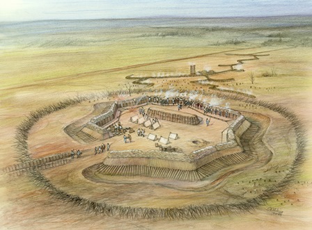 Online Tour Stop 11 - Star Fort - Ninety Six National Historic Site (U ...