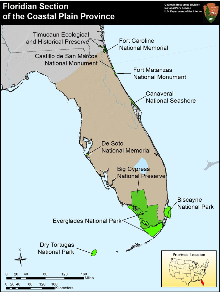 Coastal Lowlands Map