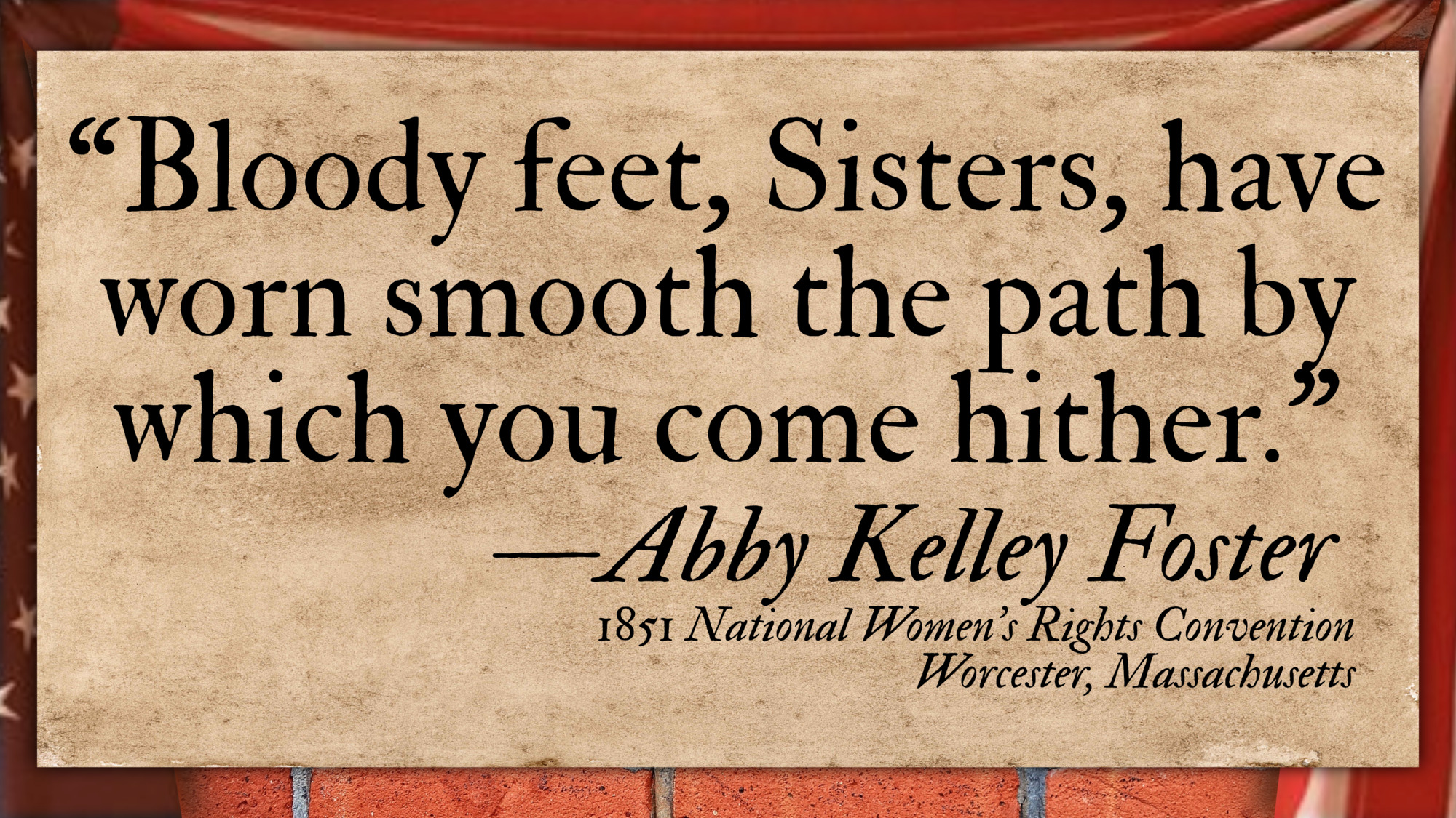 Abby Kelley Foster – Influential Women in Women's movement's