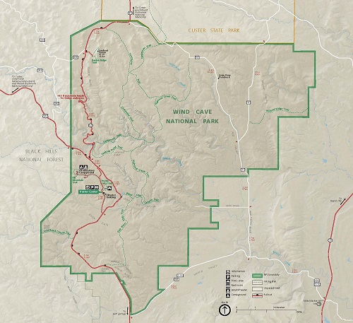 Black Hills National Park Map