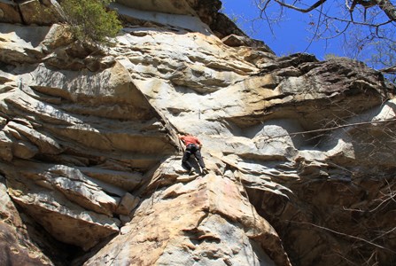 Rock Climbing - Obed Wild & Scenic River (U.S. National Park Service)