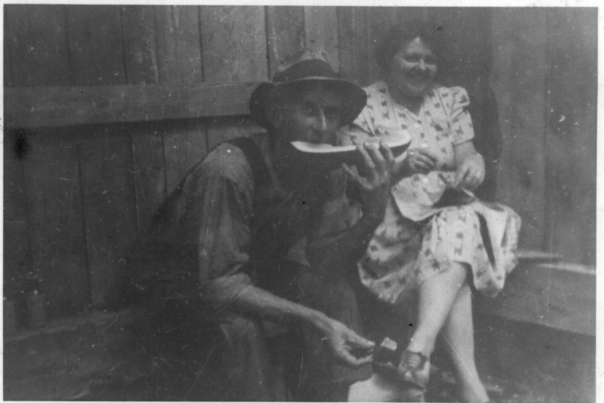 Black Man Eating Watermelon Statue