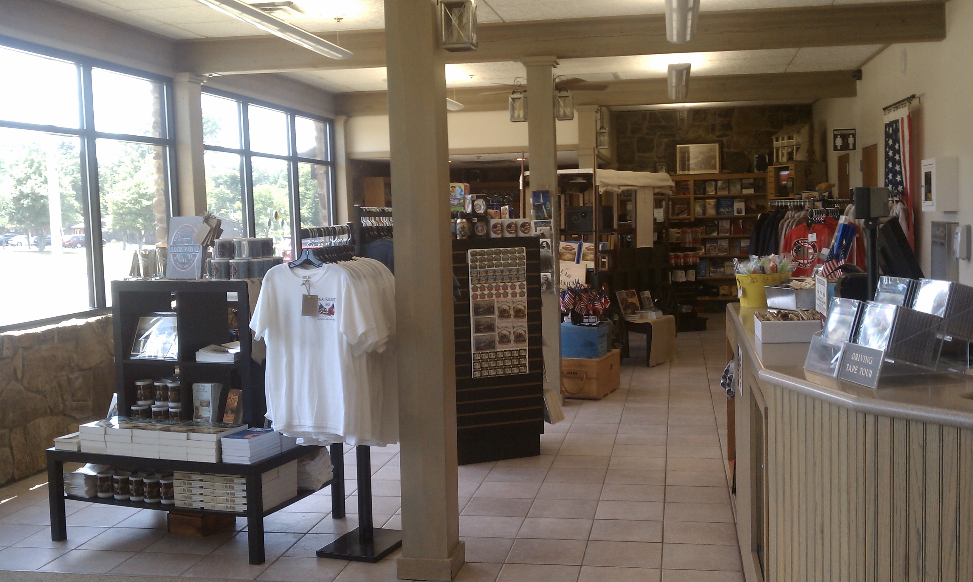 Gift Shop - Pea Ridge National Military Park (U.S. National Park Service)