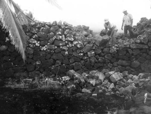 The Great Wall - Puʻuhonua o Hōnaunau National Historical Park (U.S ...