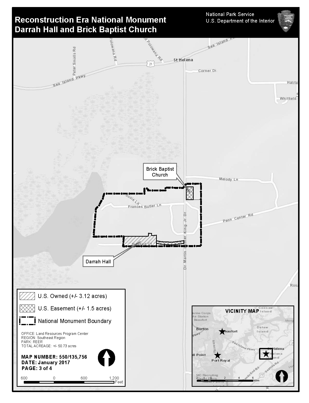 Maps - Reconstruction Era National Monument (U.S. National Park Service)