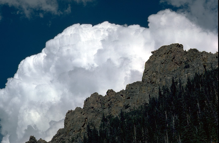 Cumulus Clouds - Rocky Mountain National Park (U.S. National Park Service)