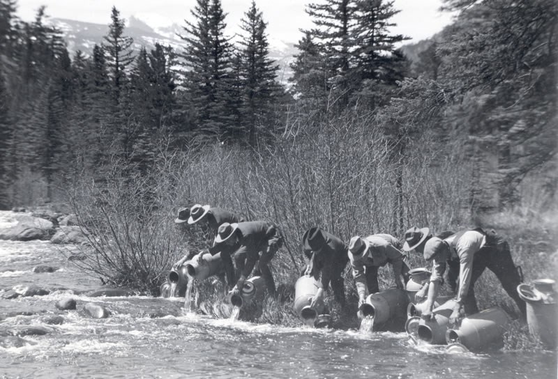 Stocking Nonnative Fish in the 1930s - Rocky Mountain National Park (U ...