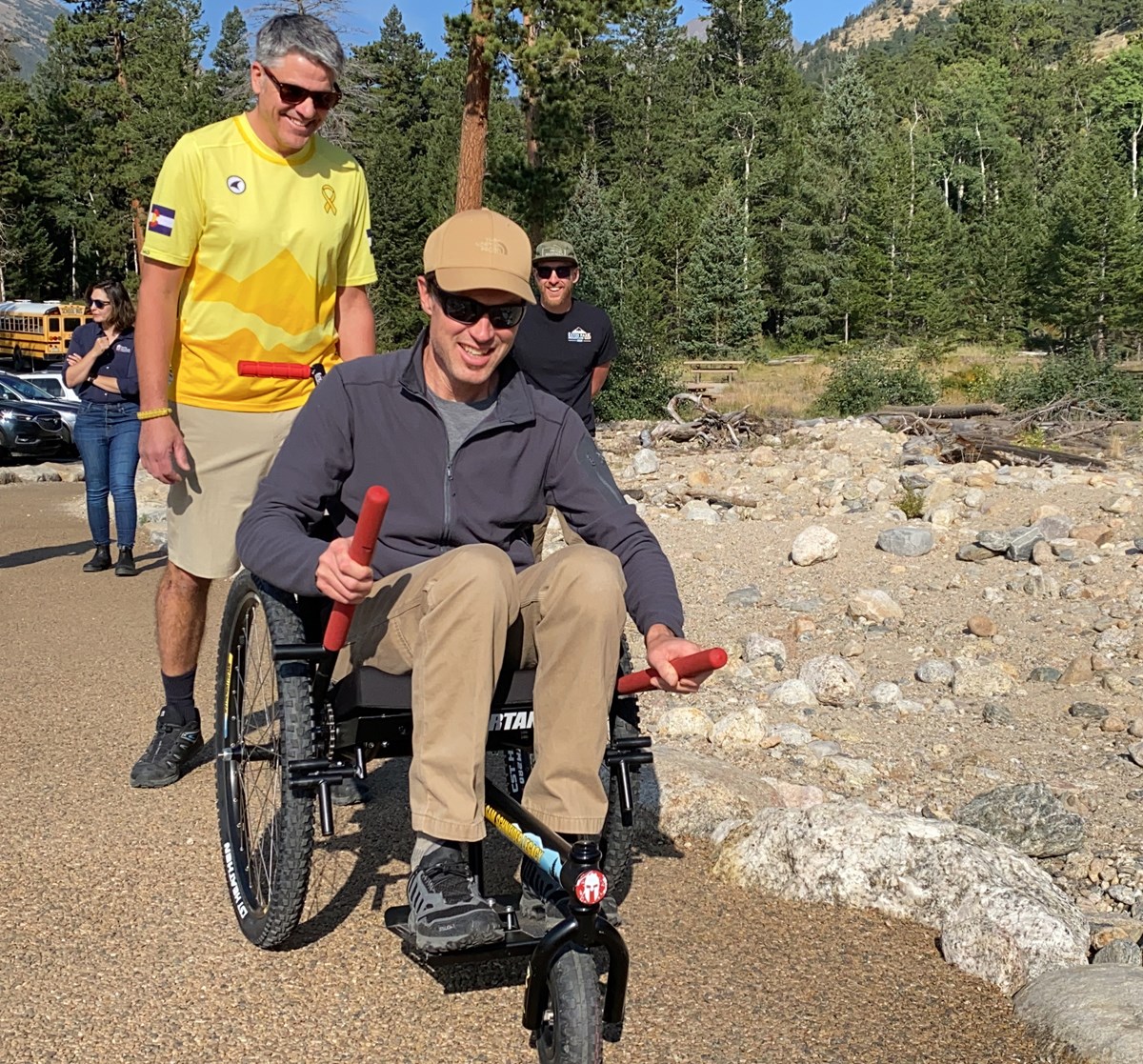 Explore Rocky using an All-Terrain Wheelchair - Rocky Mountain National ...
