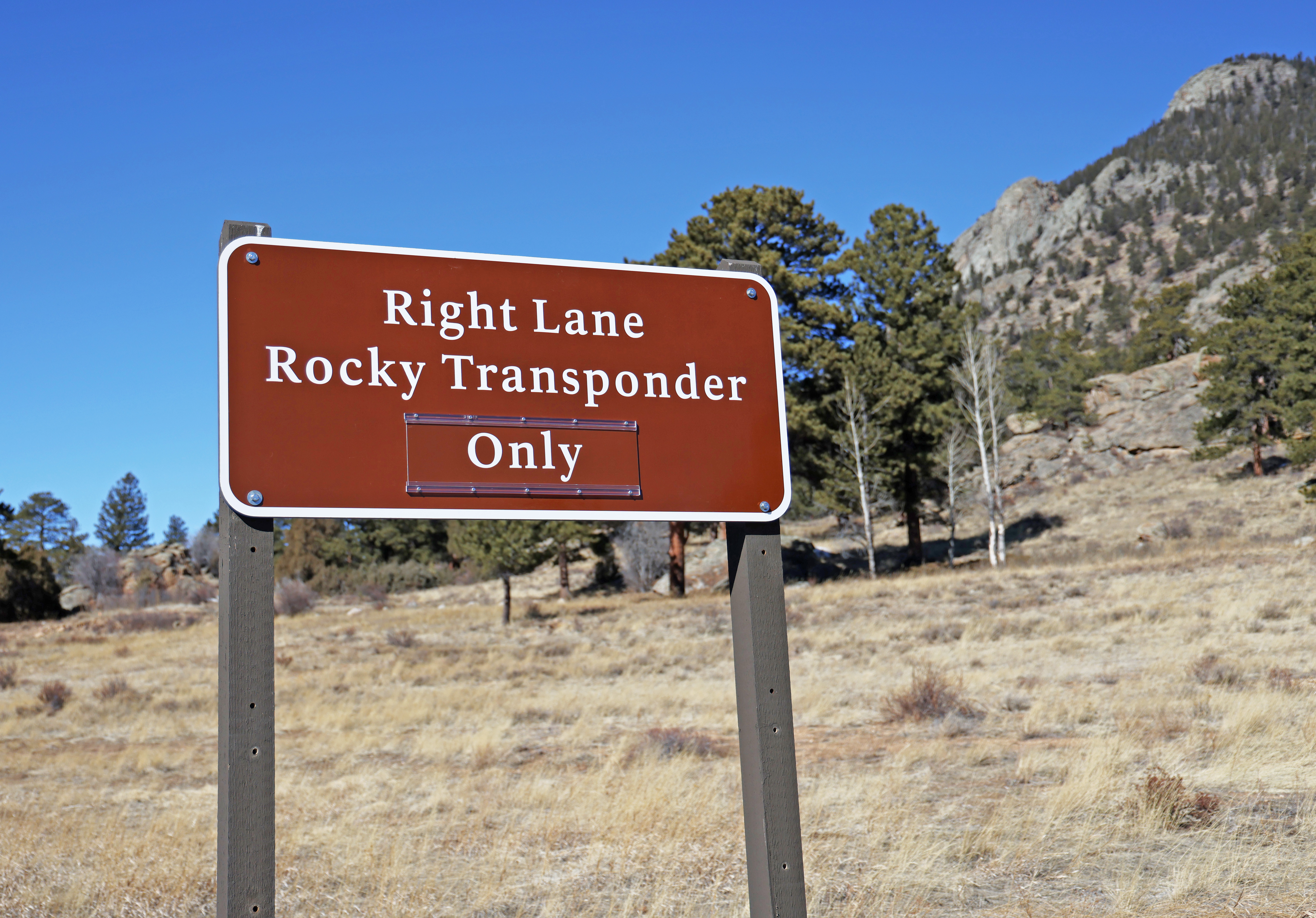Transponder Devices - Rocky Mountain National Park (U.S. National Park ...