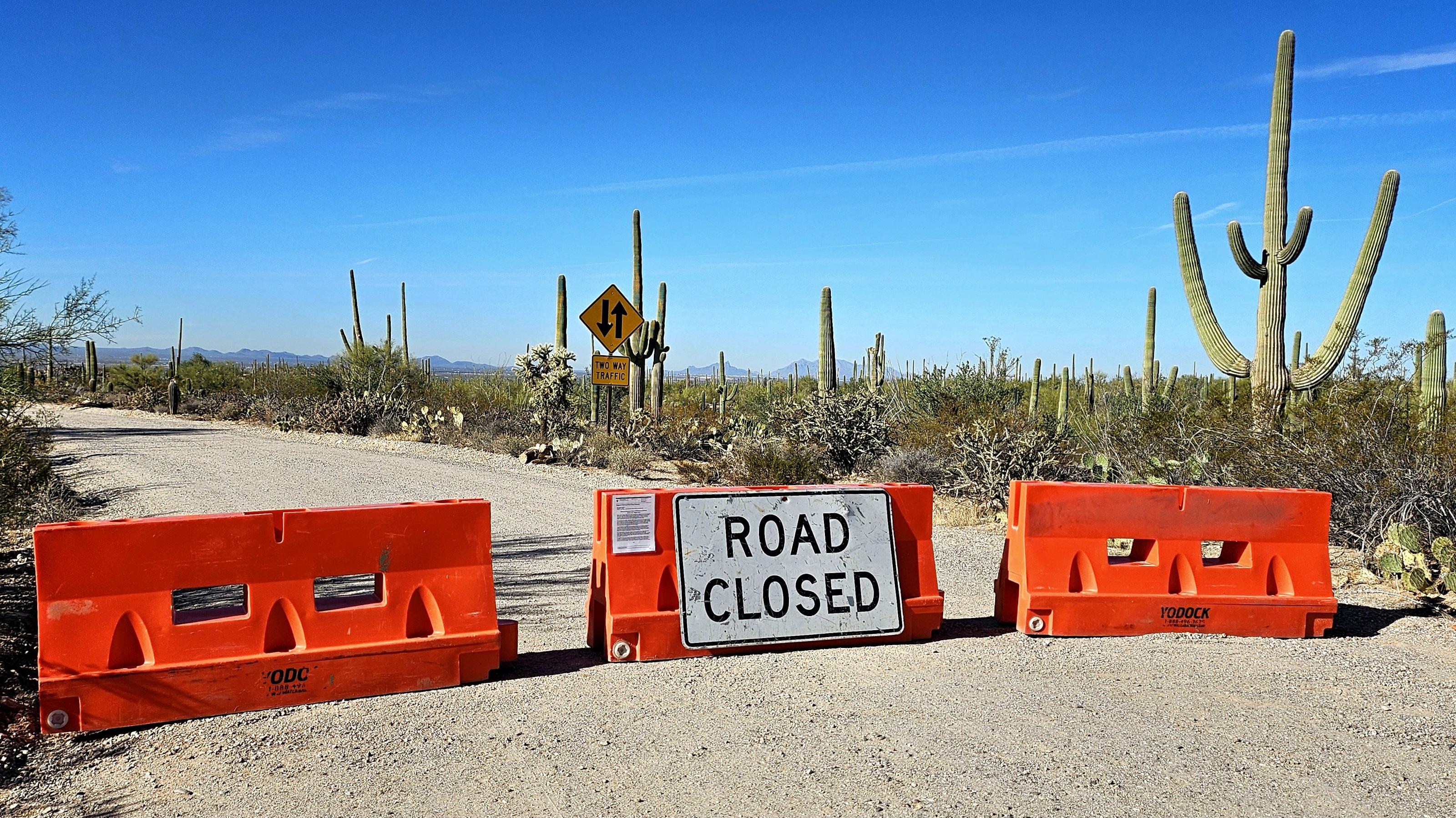 Projects and Closures - Saguaro National Park (U.S. National Park Service)