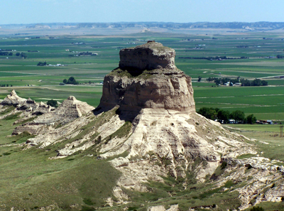 The Five Rocks of Scotts Bluff - Scotts Bluff National Monument (U.S ...