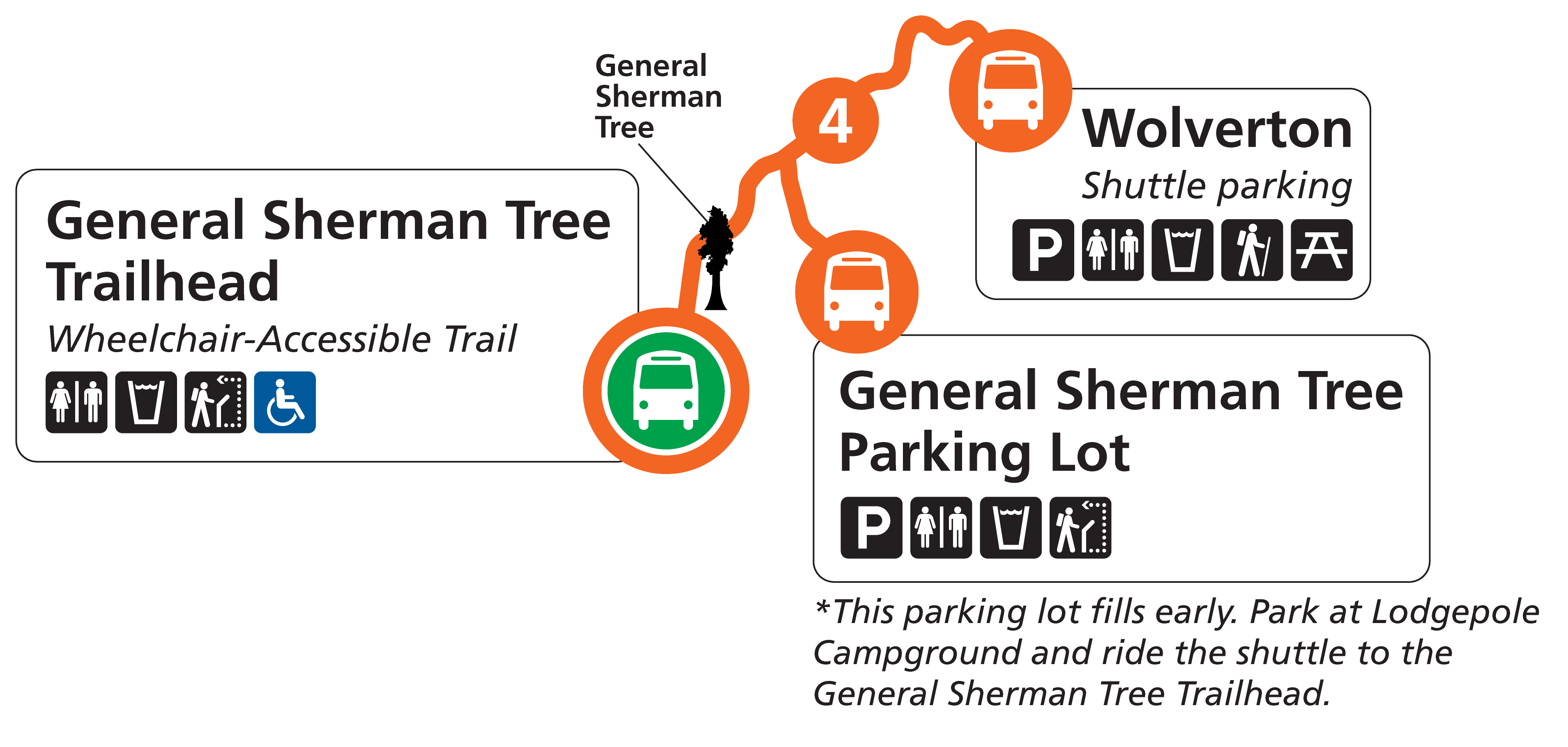 Park Shuttles - Sequoia & Kings Canyon National Parks (U.S. National ...
