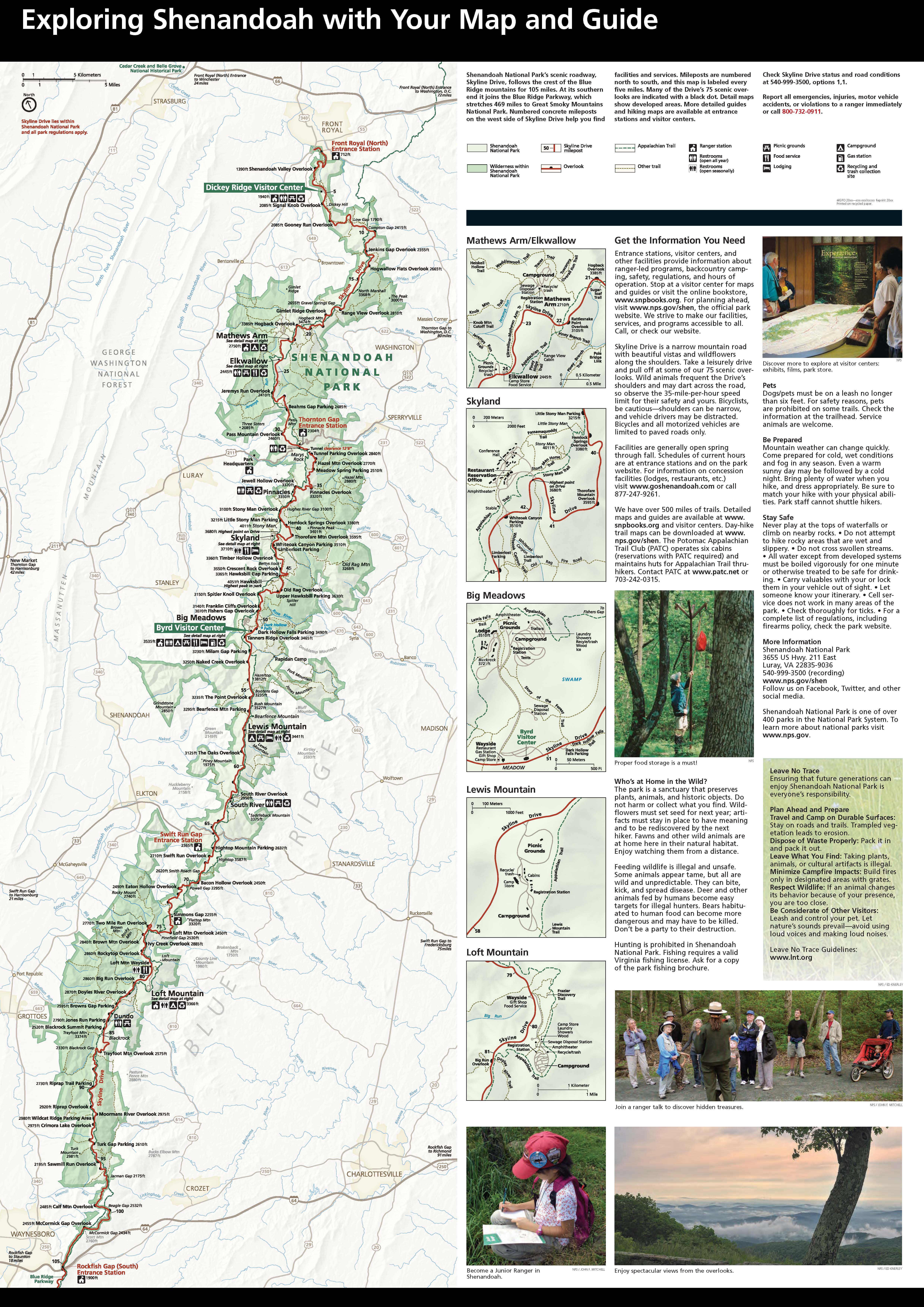 Park Brochure - Shenandoah National Park (U.S. National Park Service)