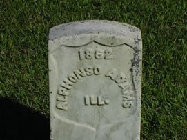 Shiloh National Cemetery Detail - Shiloh National Military Park (U.S ...