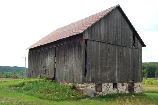 Barn Stone Foundations