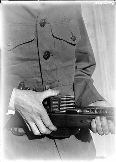 Experimental semi-automatic rifle by John Pedersen, 1919-1931 ...