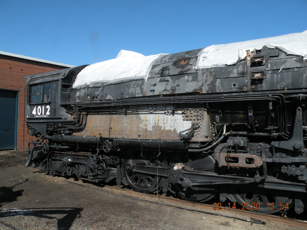 Union Pacific "Big Boy" No. 4012 Restoration Timeline - Steamtown National Historic Site (U.S ...