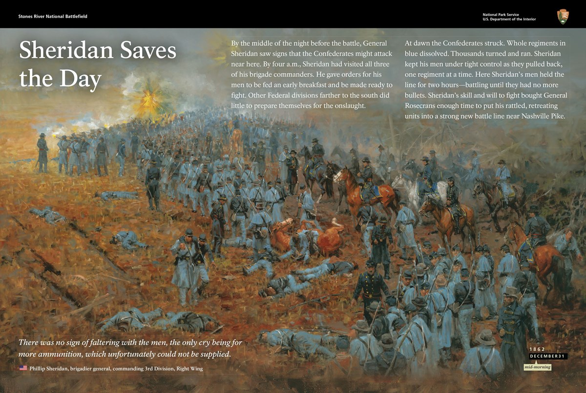 Sheridan Saves the Day - Stones River National Battlefield (U.S ...