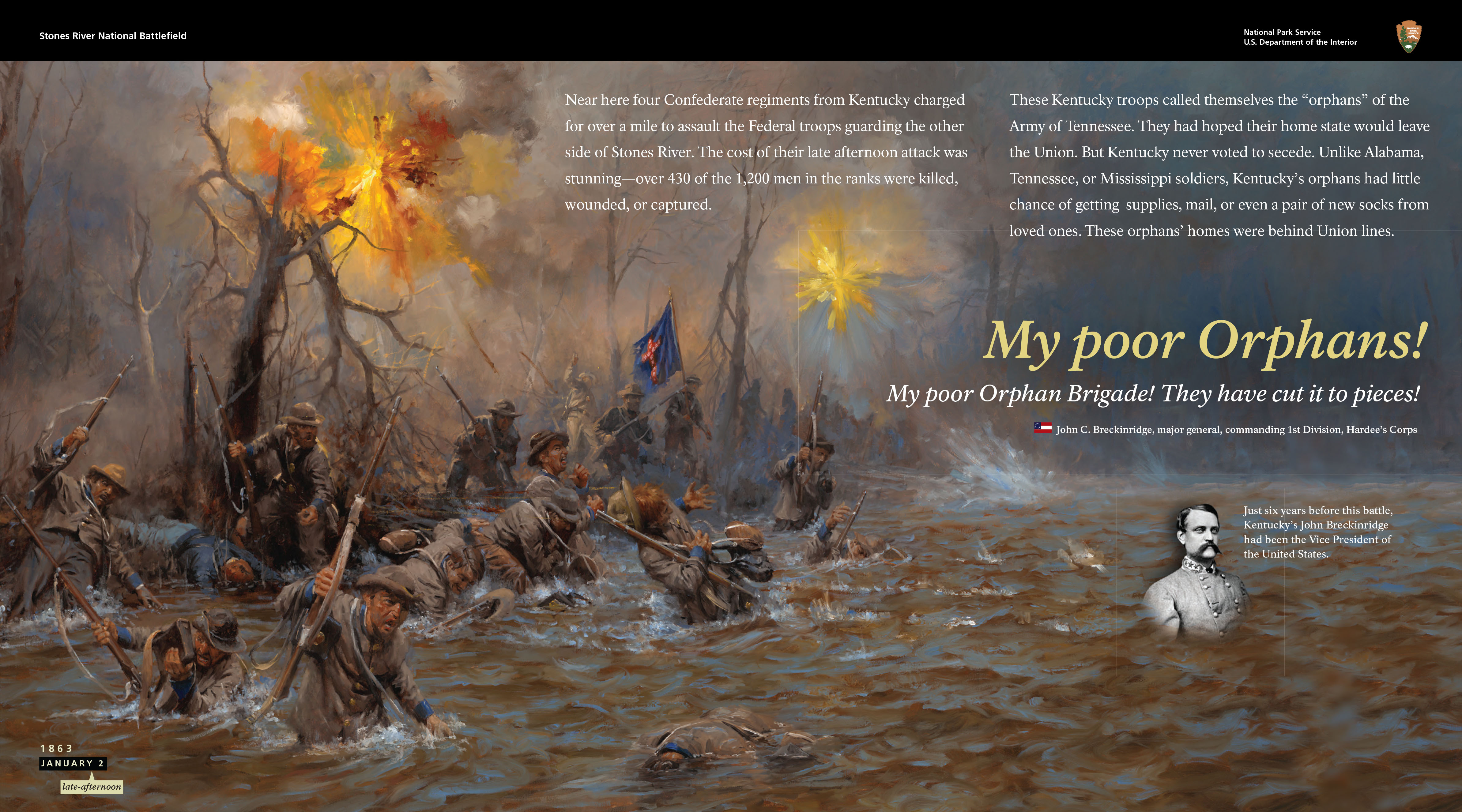 My Poor Orphans! - Stones River National Battlefield (U.S. National ...