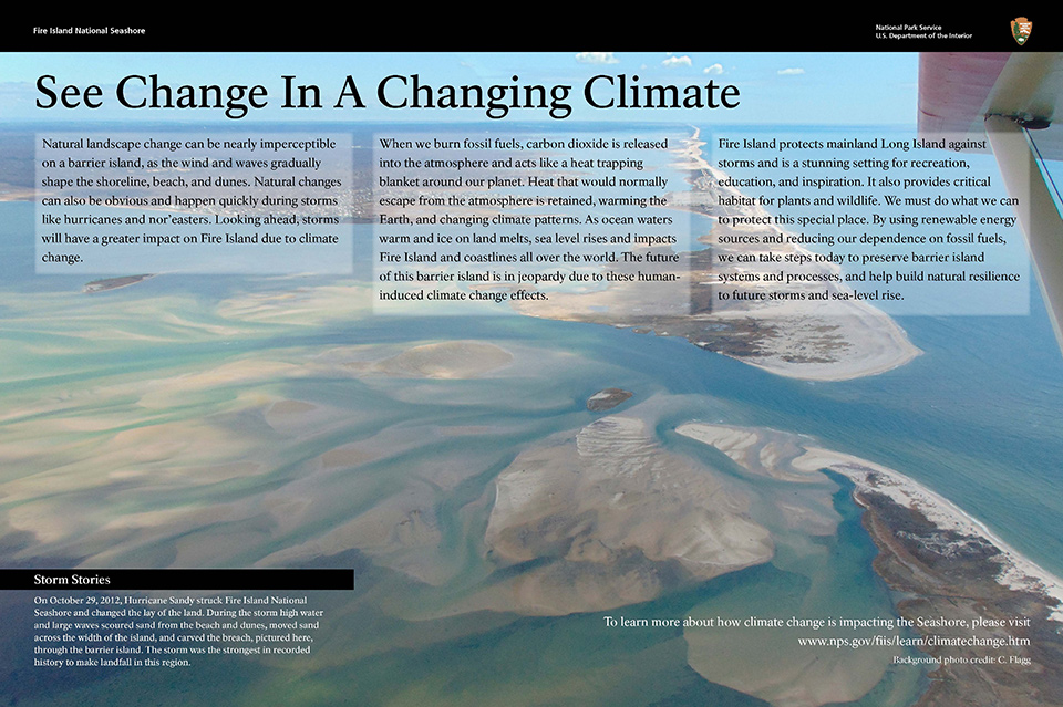 Sea Level Change - Climate Change (U.S. National Park Service)