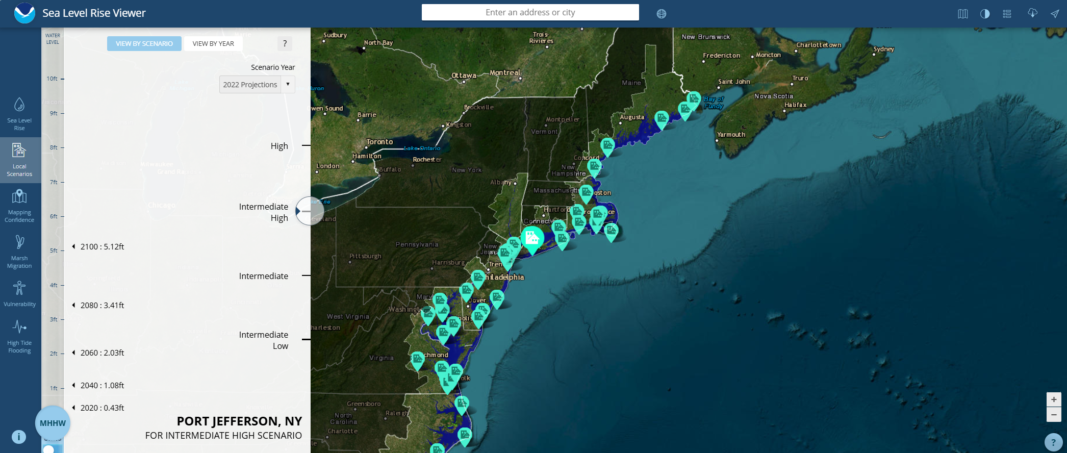 Sea Level Change - Climate Change (U.S. National Park Service)