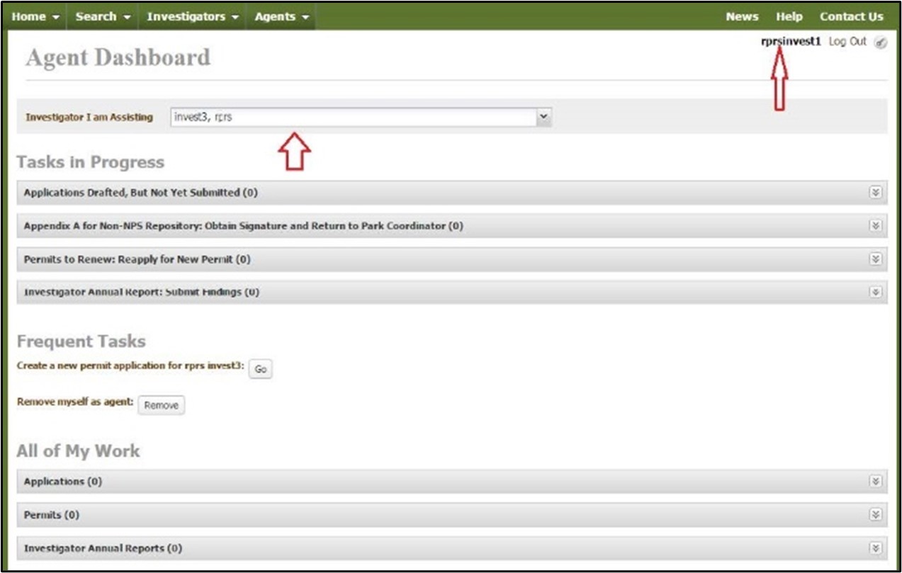 Share Account Access - Science (U.S. National Park Service)