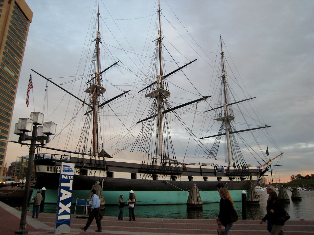Board the USS Constellation (U.S. National Park Service)