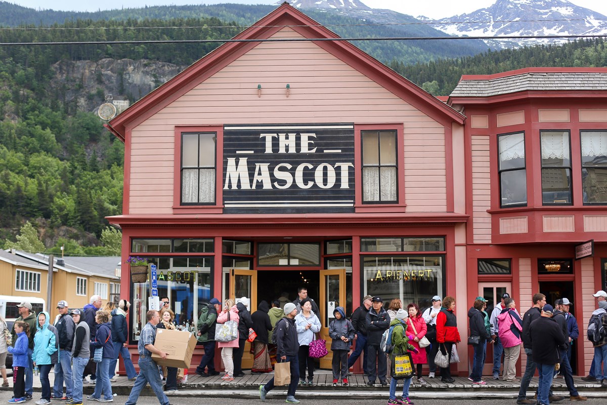 Visit the Mascot Saloon (U.S. National Park Service)