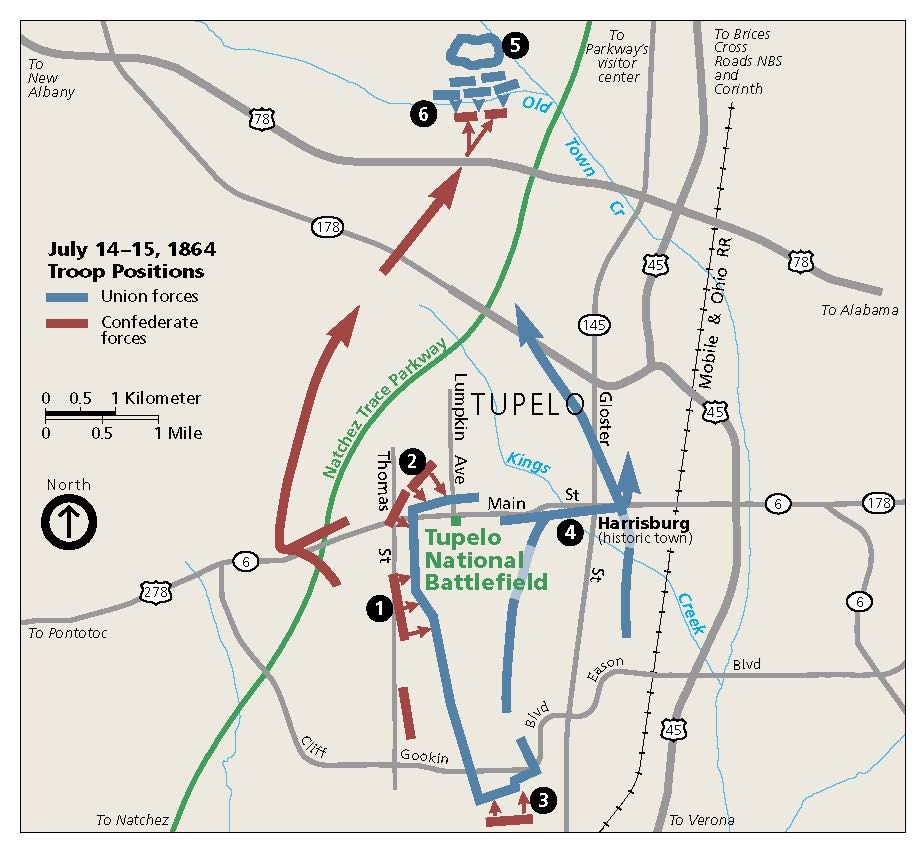 The Battle - Tupelo National Battlefield (U.S. National Park Service)