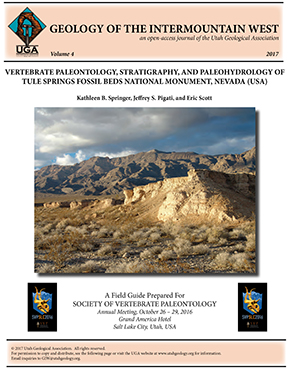 Science and Research - Tule Springs Fossil Beds National Monument (U.S ...