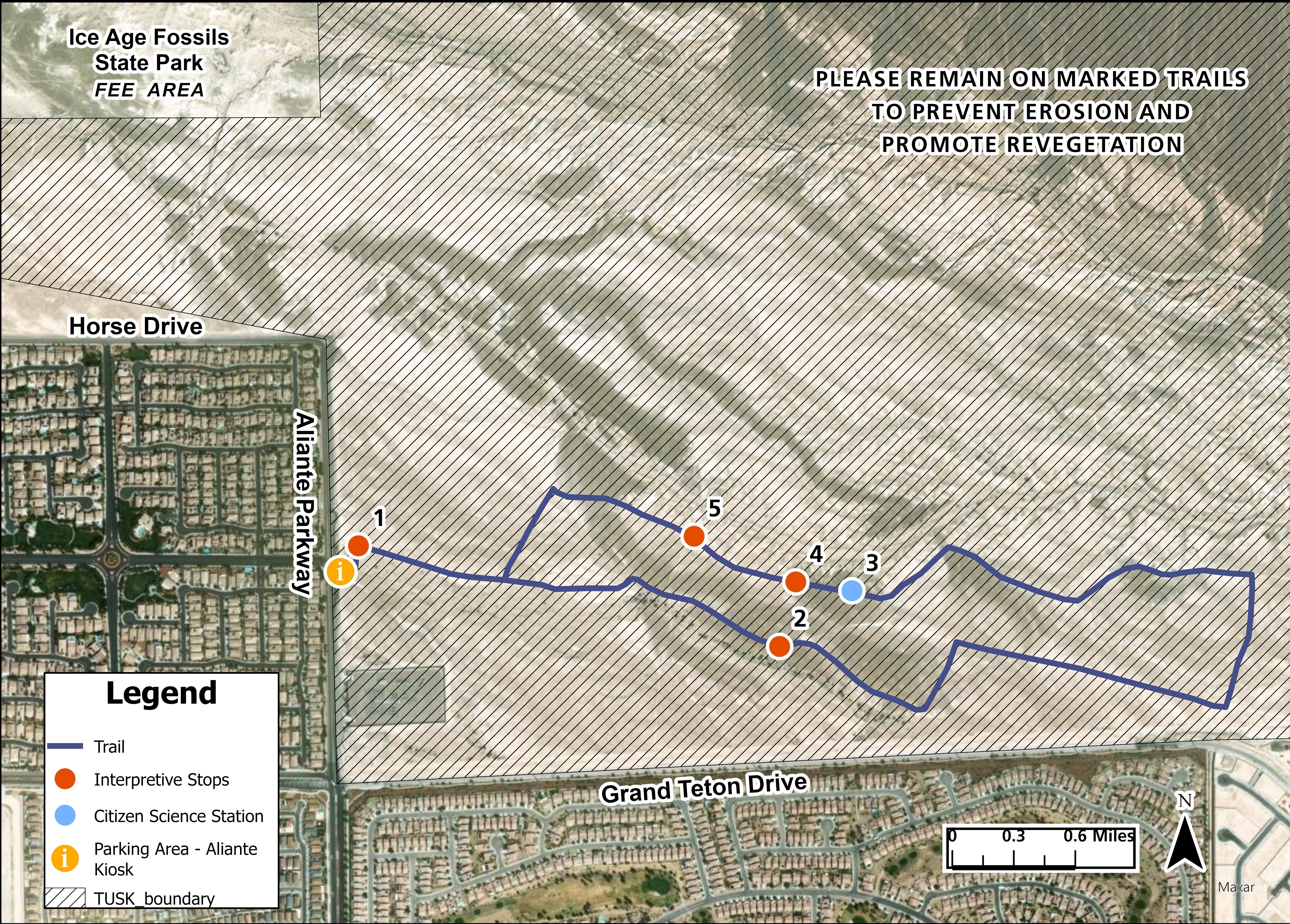 Trails - Tule Springs Fossil Beds National Monument (U.S. National Park ...