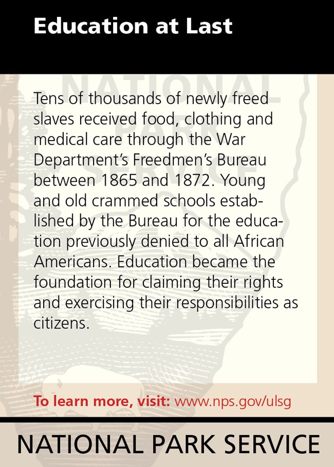 Civil War to Civil Rights Trading Cards (Ulysses S. Grant NHS) (U.S ...