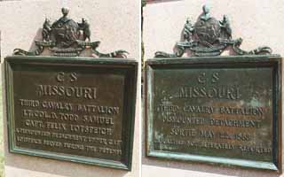 3d Missouri Cavalry [Dismounted] - Vicksburg National Military Park (U ...