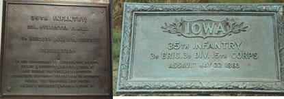 35th Iowa Infantry - Vicksburg National Military Park (U.S. National ...