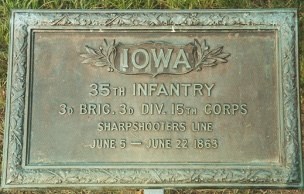 35th Iowa Infantry - Vicksburg National Military Park (U.S. National ...
