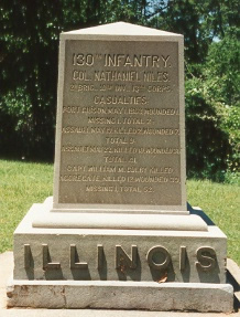 130th Illinois Infantry - Vicksburg National Military Park (U.S ...