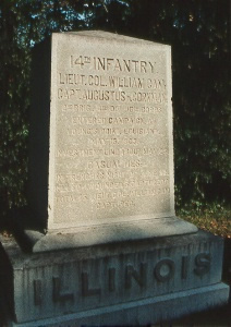 14th Illinois Infantry - Vicksburg National Military Park (U.S ...