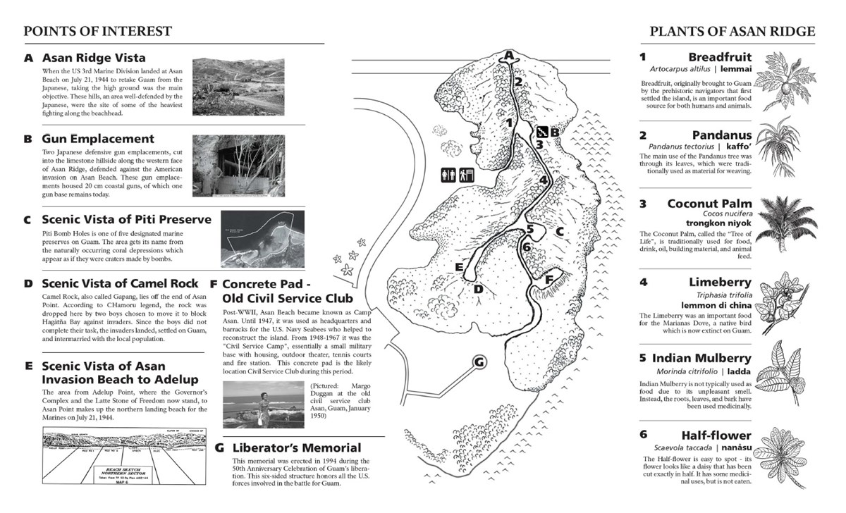 Asan Ridge Trail Booklet - War In The Pacific National Historical Park ...