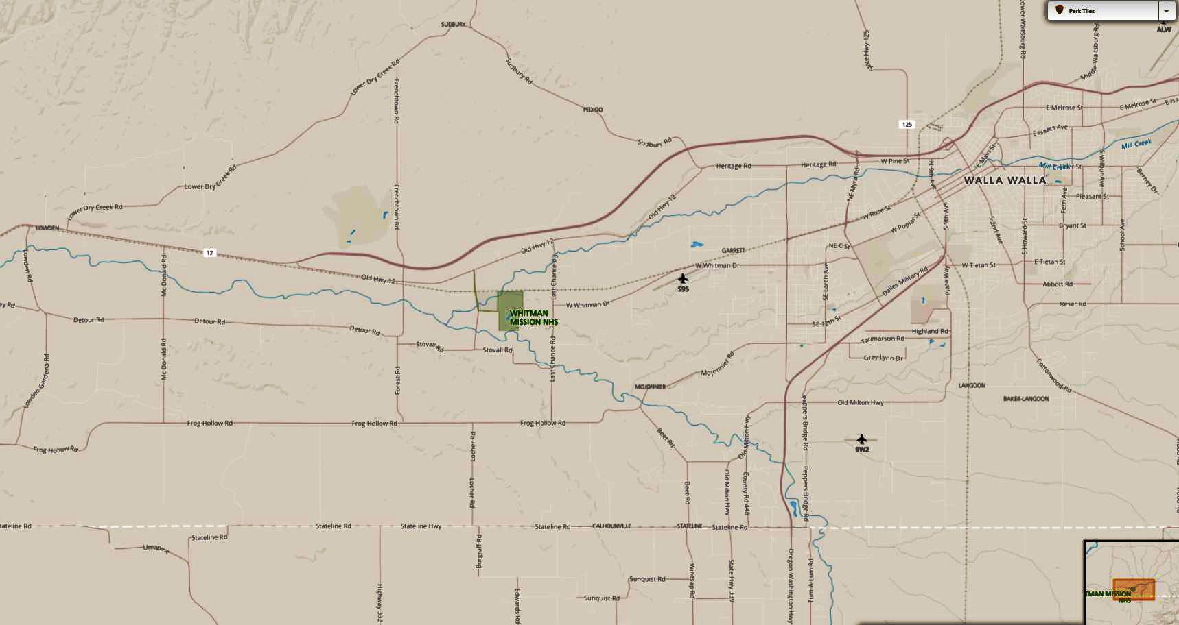 Directions - Whitman Mission National Historic Site (U.S. National Park ...
